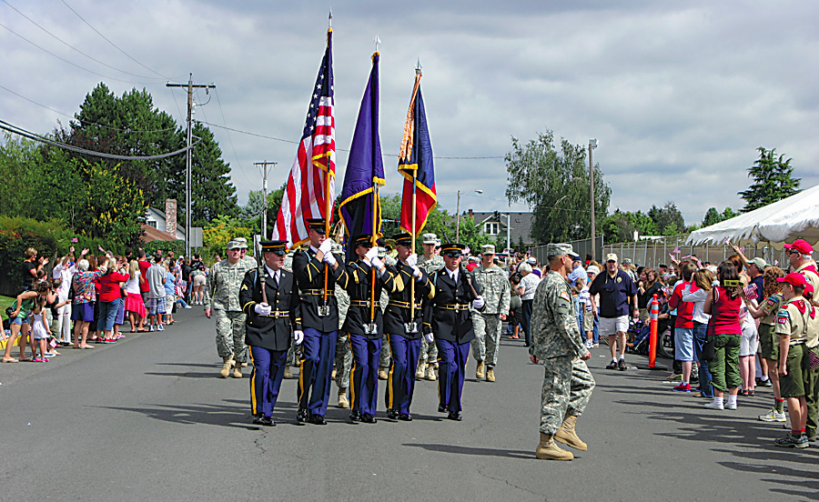 parade flags | Tualatin VFW Auxiliary